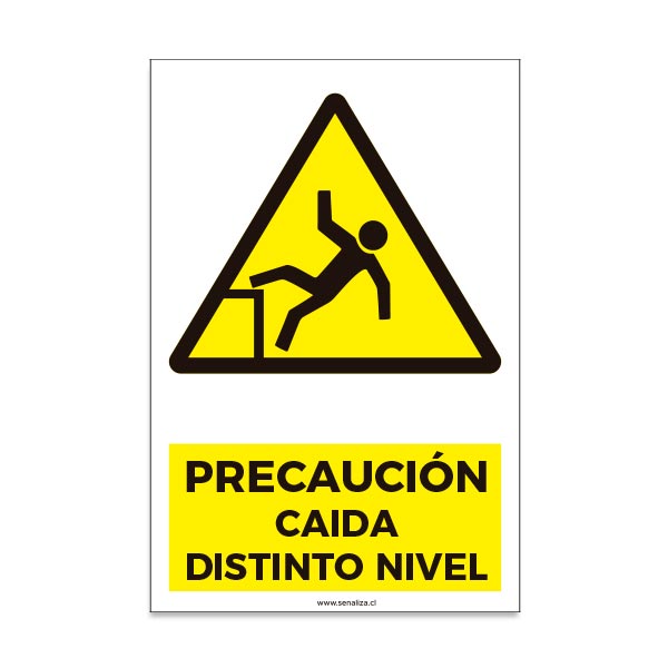 Precaución Caída Distinto Nivel – Señaliza SpA